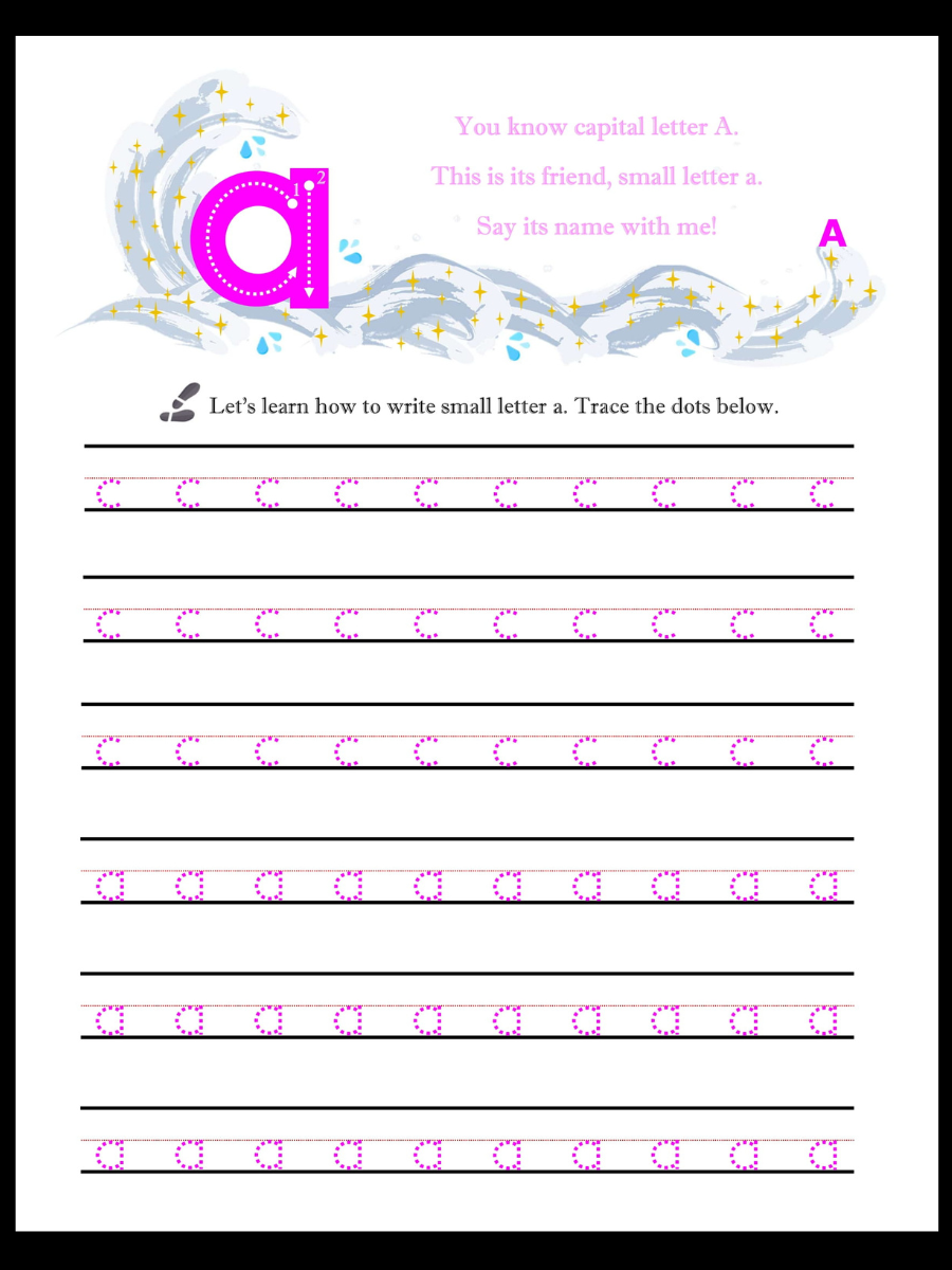 FREE Small-Lowercase Letter Tracing Worksheets - House of Springs